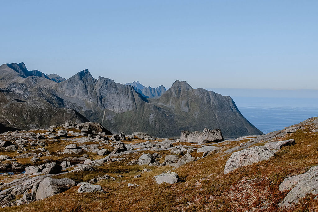 Breidtinden - eine Wanderung auf den höchsten Berg der Insel Senja ...