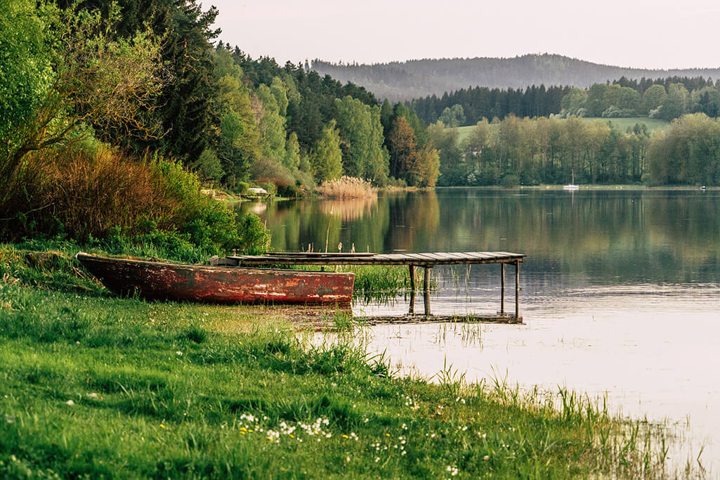 Camping am Stausee Lipno - Inspiration und Empfehlung // take an adVANture